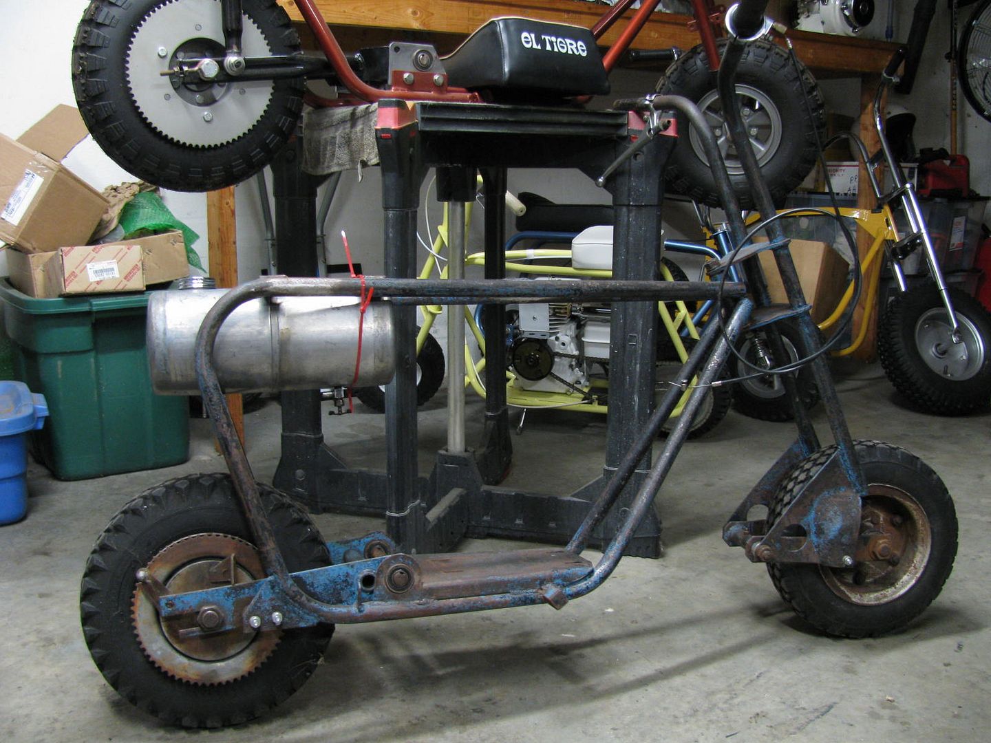 1963 Cougar Research "100" mini bike info needed. | Page 2 | OldMiniBikes.com